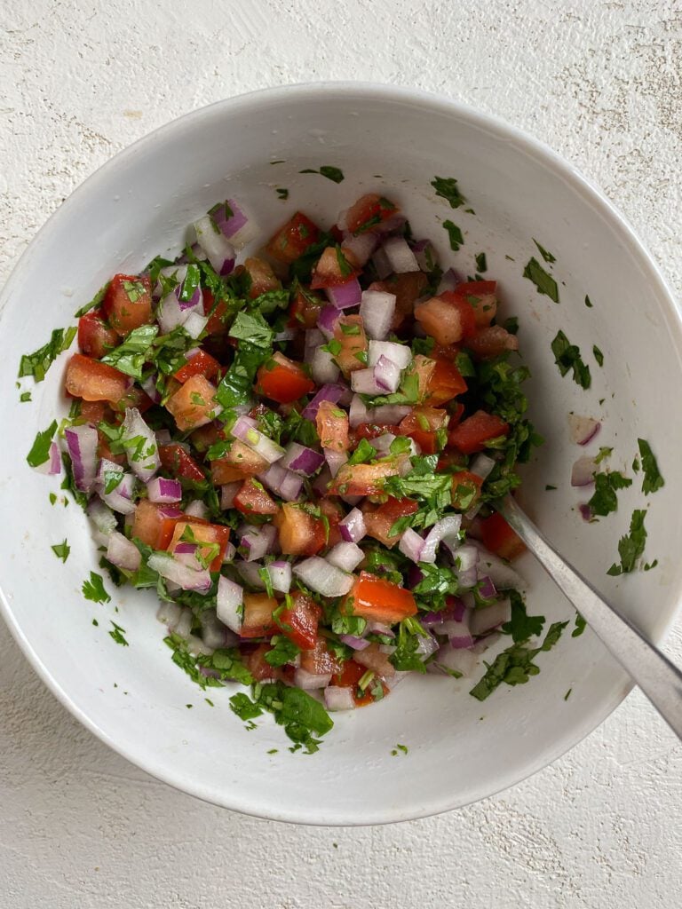 Easy Avocado and Refried Bean Tostadas - Food Sharing Vegan