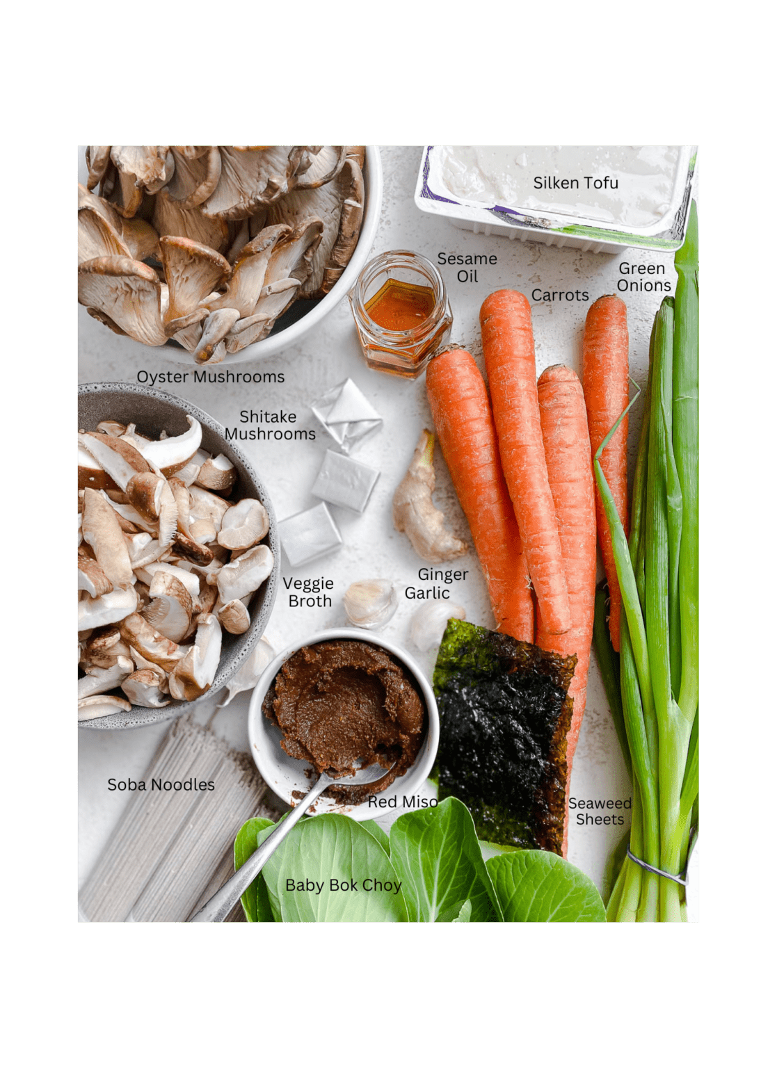 Easy Vegan Mushroom Miso Soup - Food Sharing Vegan