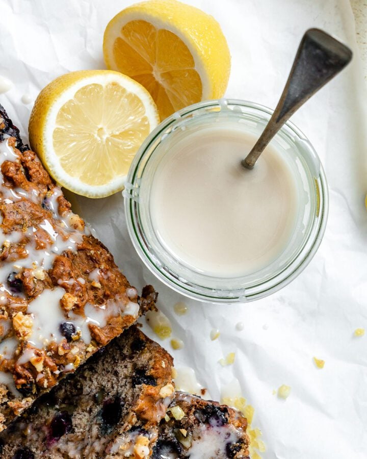 Easy Lemon Glaze - Food Sharing Vegan