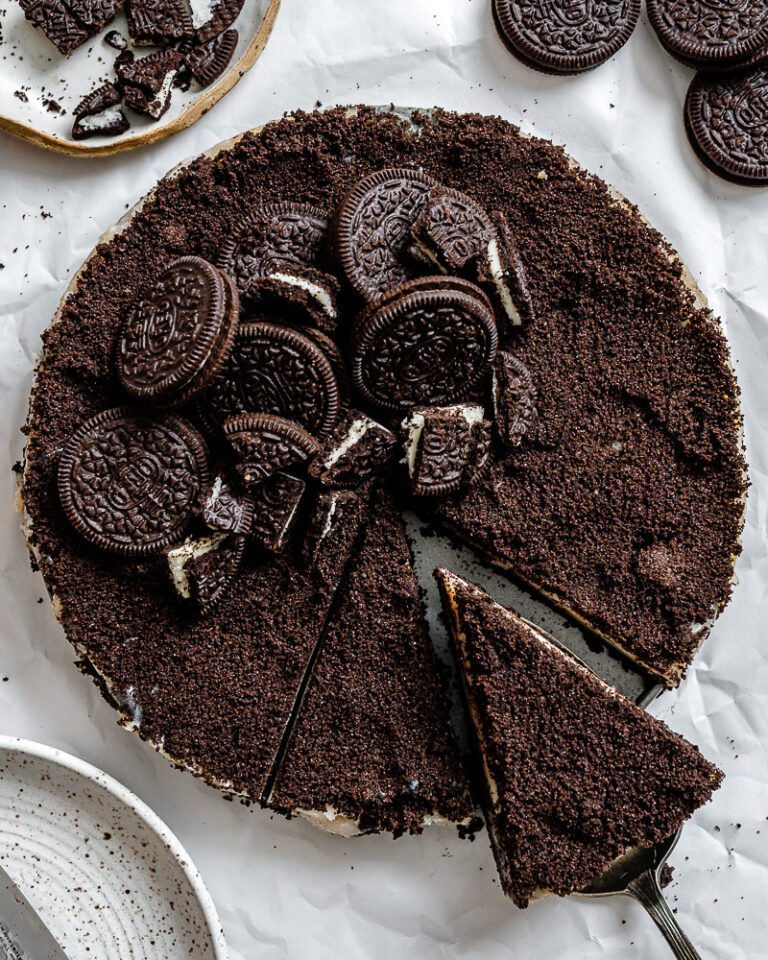 Vegan Oreo Cheesecake [6 Ingredient] - Food Sharing Vegan