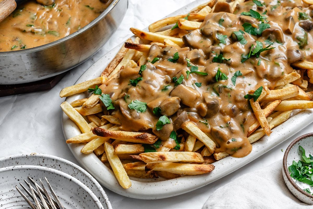 Vegan Poutine - Food Sharing Vegan