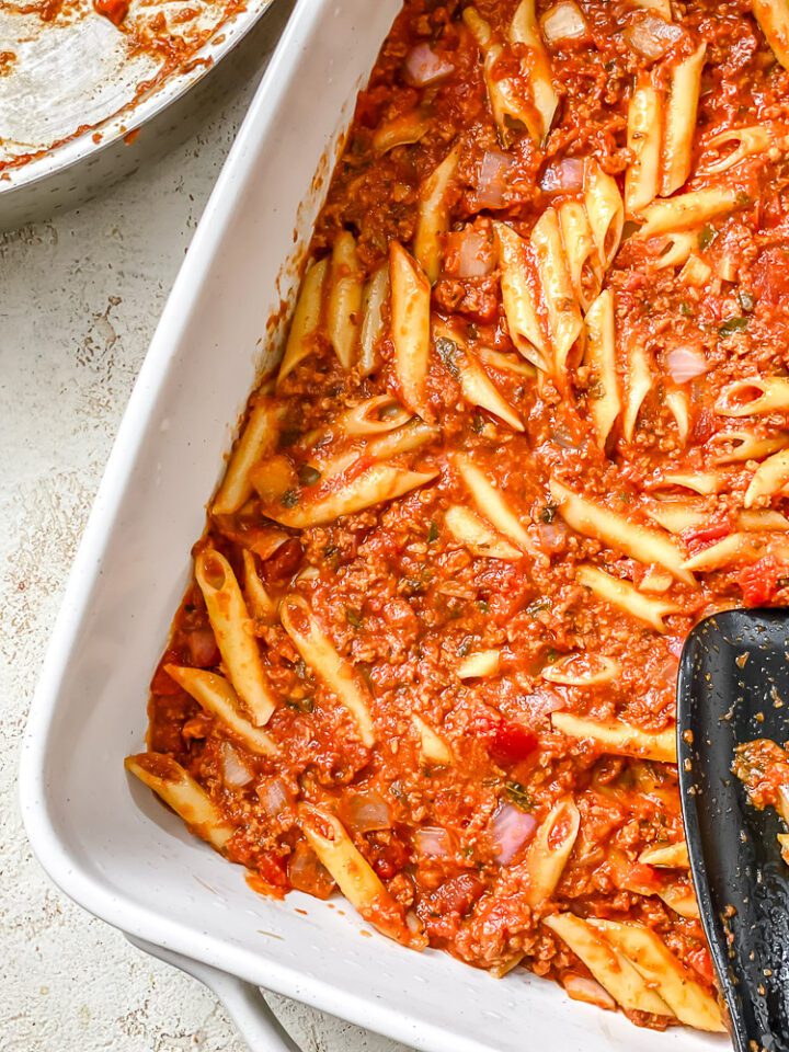 Vegan Baked Ziti - Food Sharing Vegan