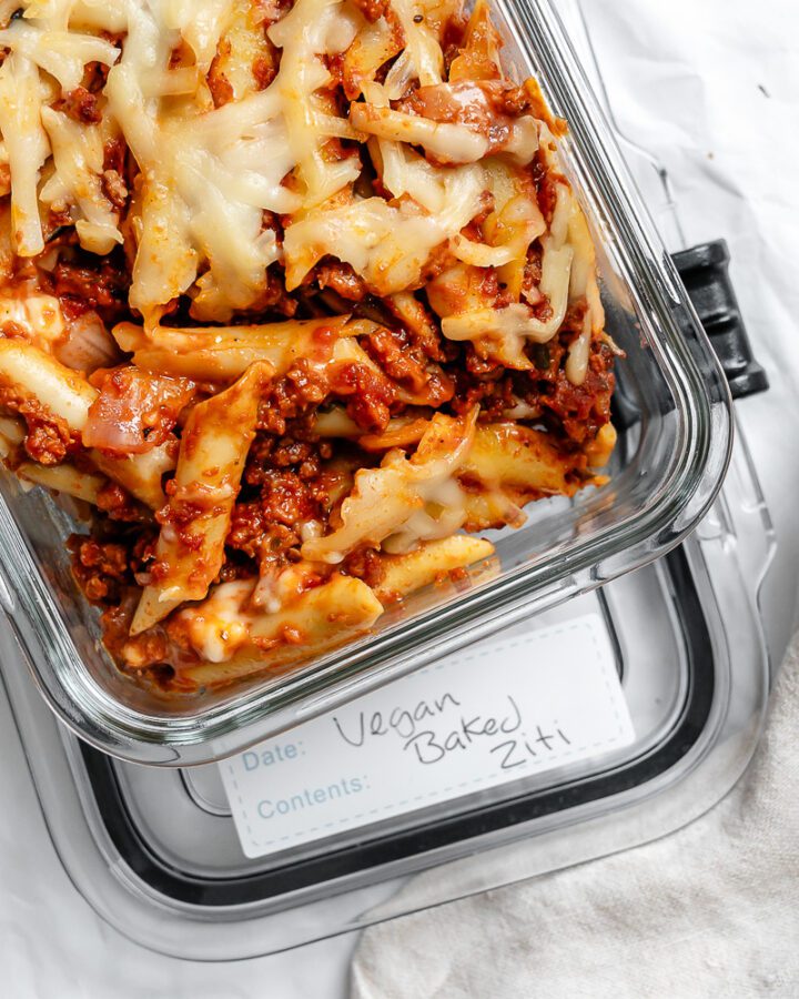 Vegan Baked Ziti - Food Sharing Vegan