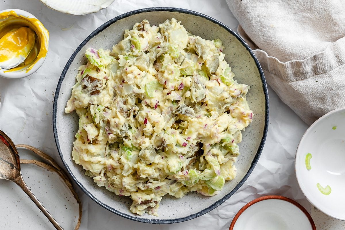 Easy Vegan Potato Salad - Food Sharing Vegan