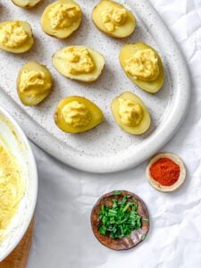 Deviled Potatoes - Food Sharing Vegan