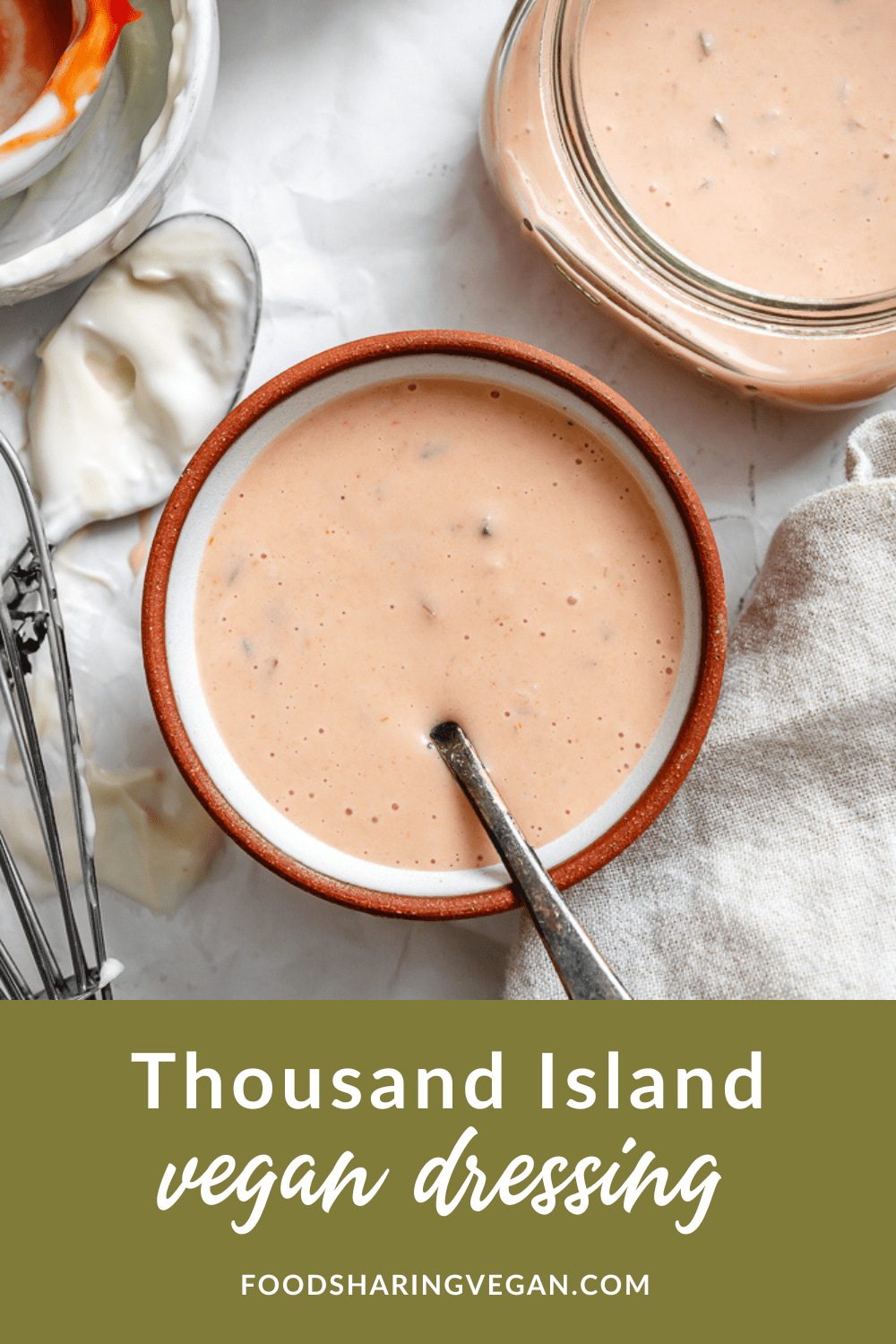 Vegan Thousand Island Dressing - Food Sharing Vegan