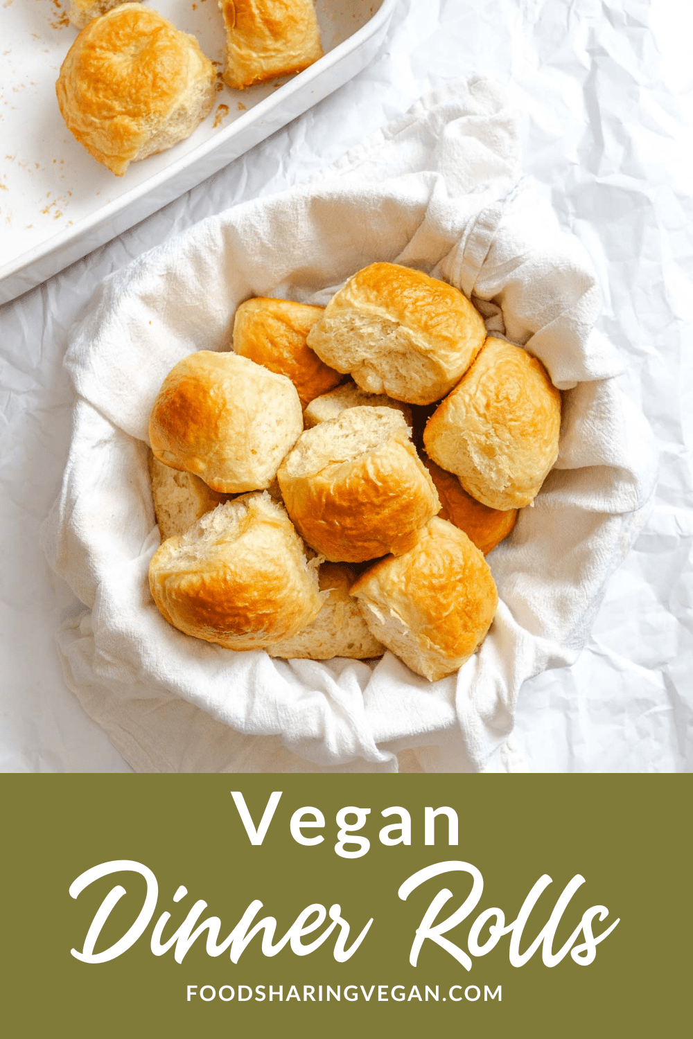 Fluffy Vegan Dinner Rolls - Food Sharing Vegan