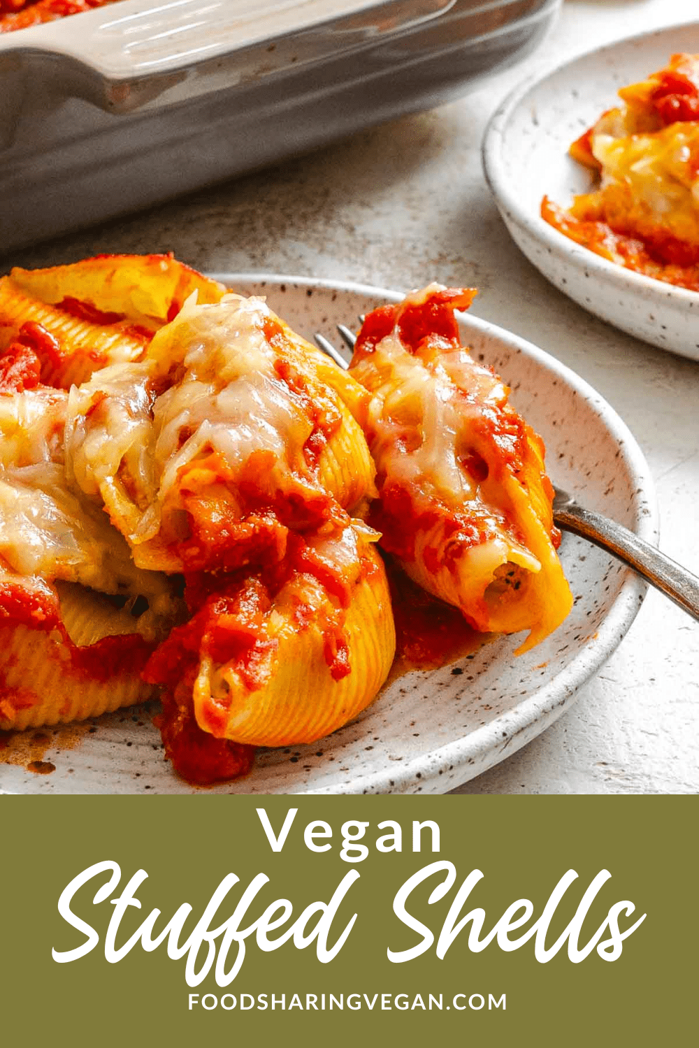 Vegan Stuffed Shells - Food Sharing Vegan